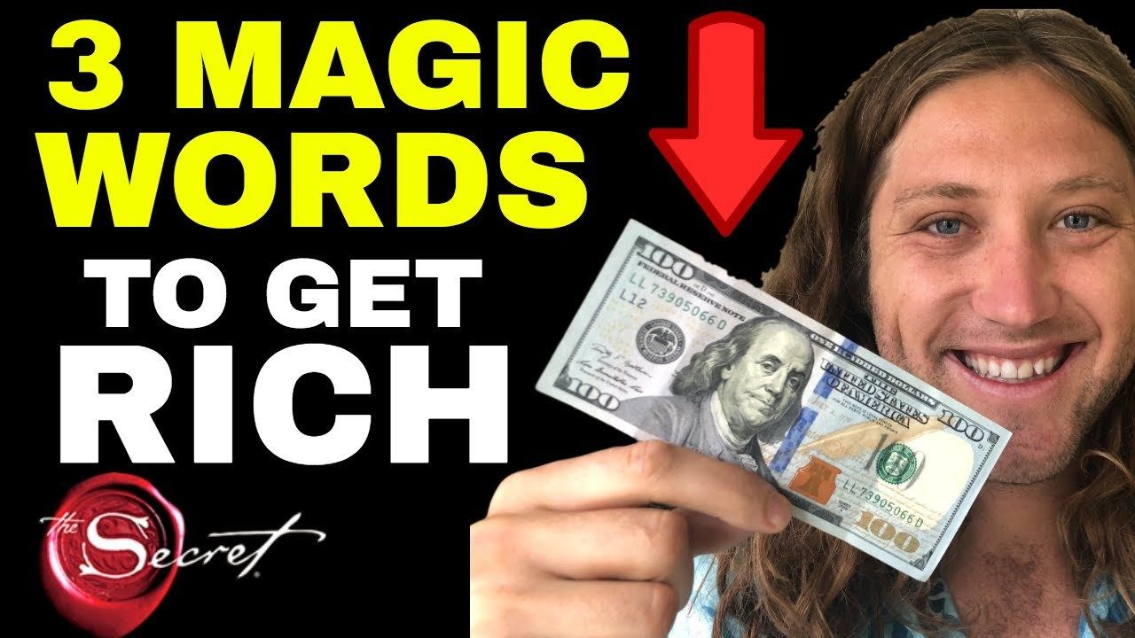 MANIFESTING MONEY 3 Magical Words to Attract More Money (The Secret) - Jake Ducey