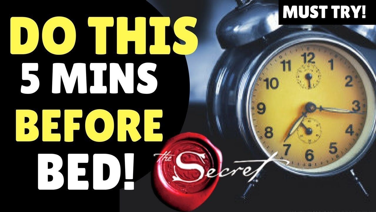 Shocking Law of Attraction SLEEP TECHNIQUE For Attracting What You Want ...